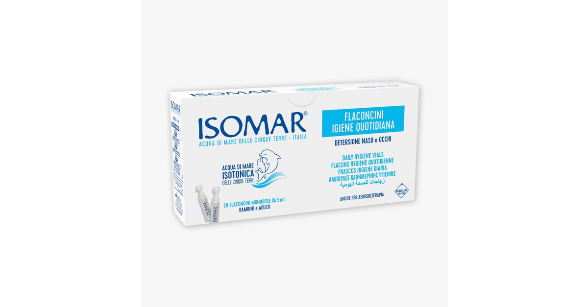 ISOMAR® Isotonische Meersalzlösung 0,9% ☀️ ab 13,90